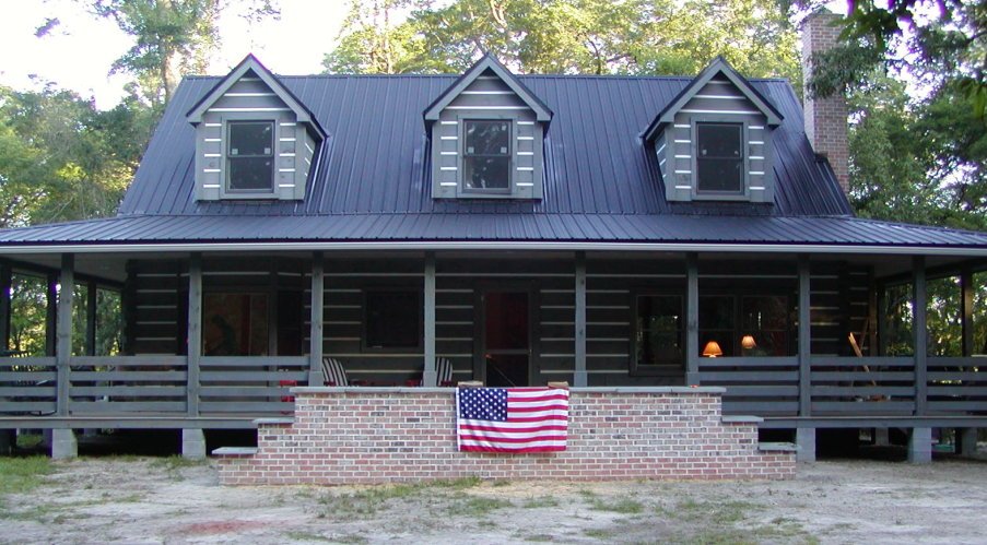 McNeil Log Cabin - April 2007 to June 2008 - Willis Sinclair Homes